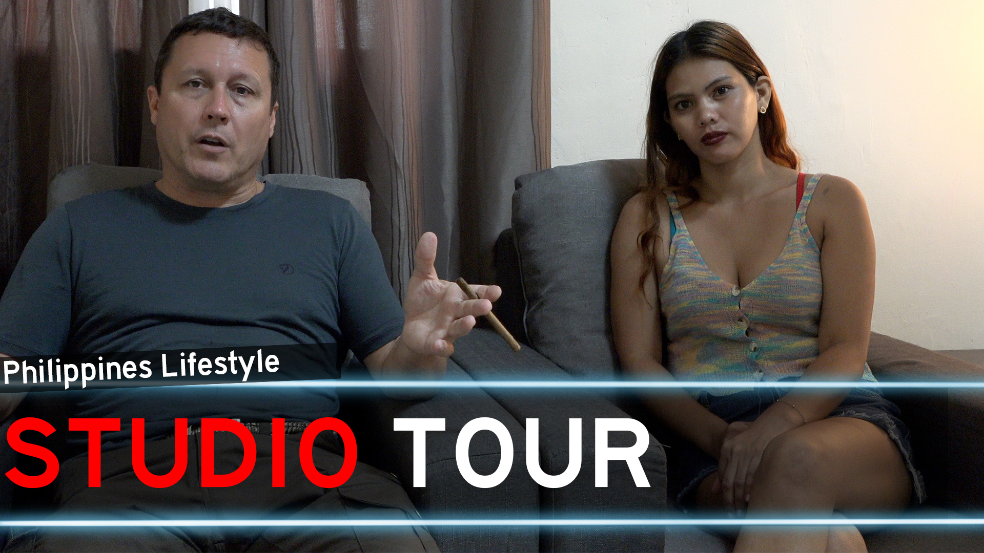 Philippines Lifestyle...Beautiful Filipina SUPER MODEL Helps Set Up My Million-Dollar Studio