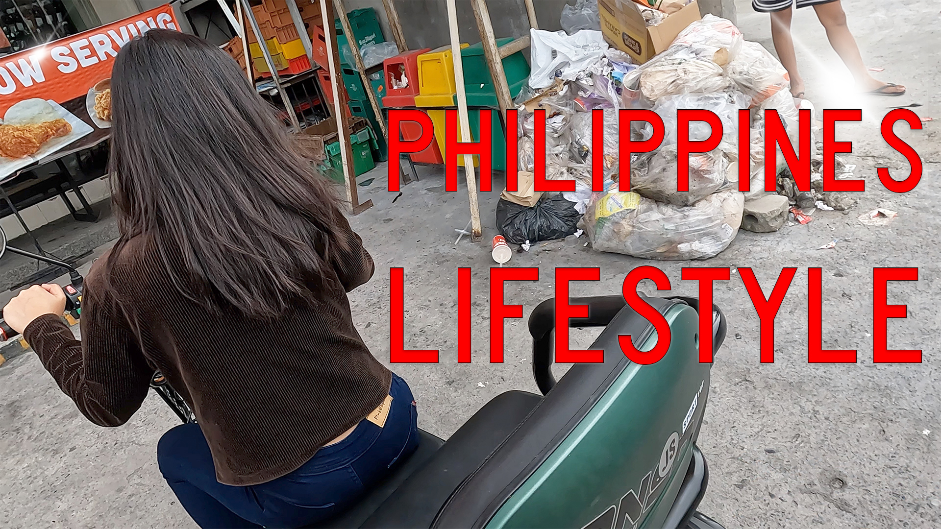 BEAUTIFUL #Filipina and a Tesla Chopper