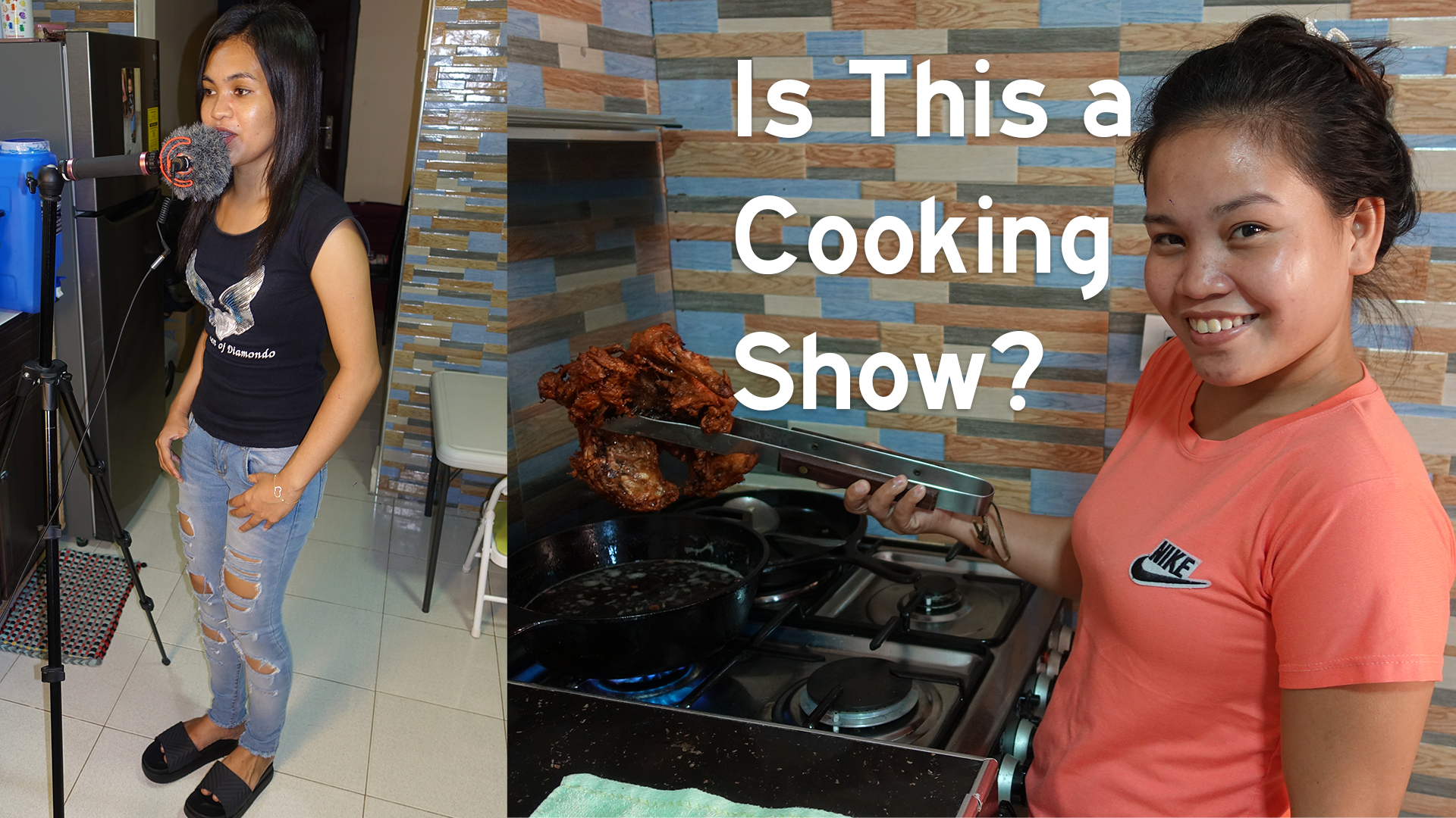 Philippines Lifestyle... Ya'll Want to See a Cooking SHOW?