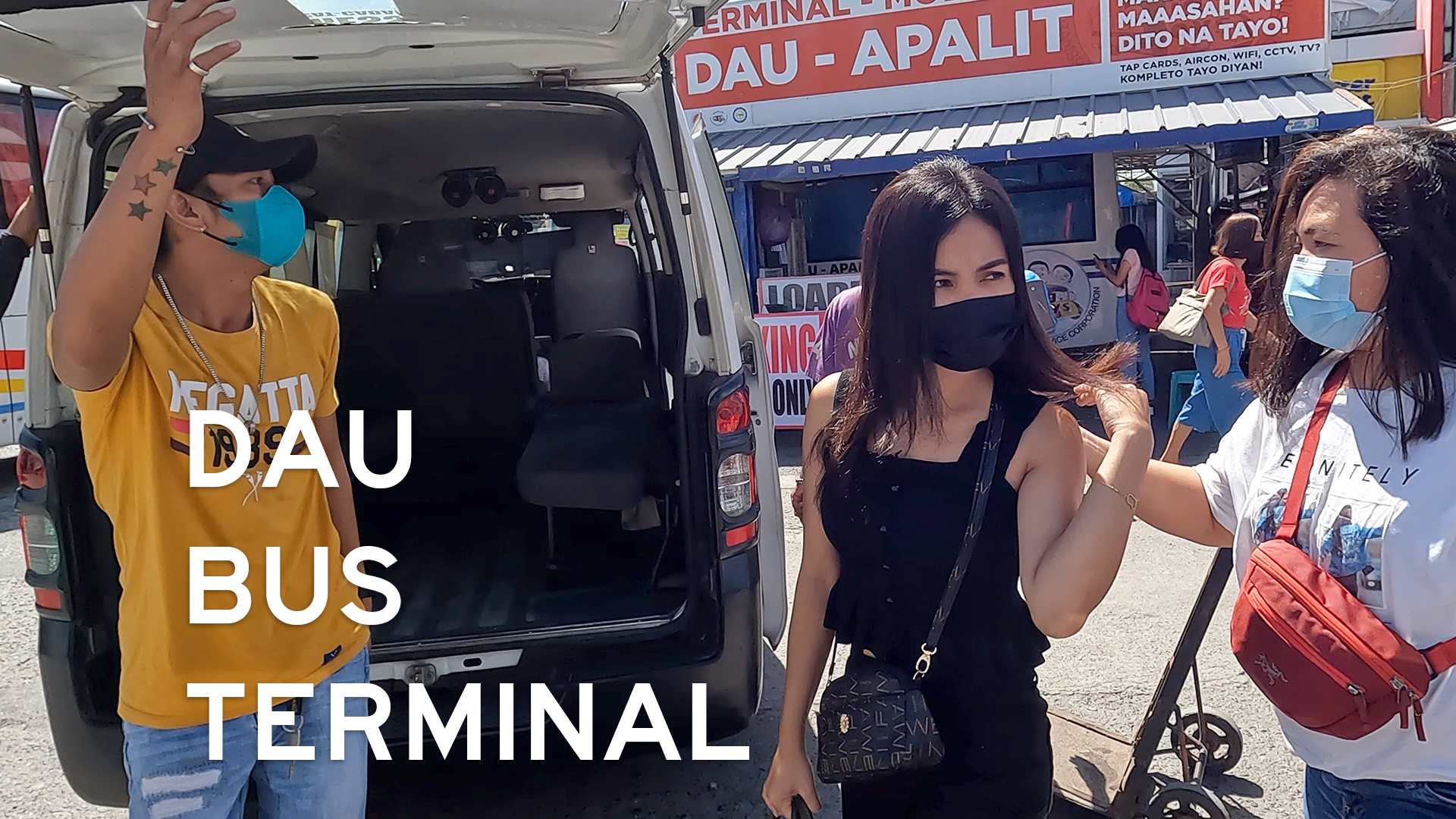 Saying Goodbye to Jessica and Trike Ride to Dau Bus Station Angeles City