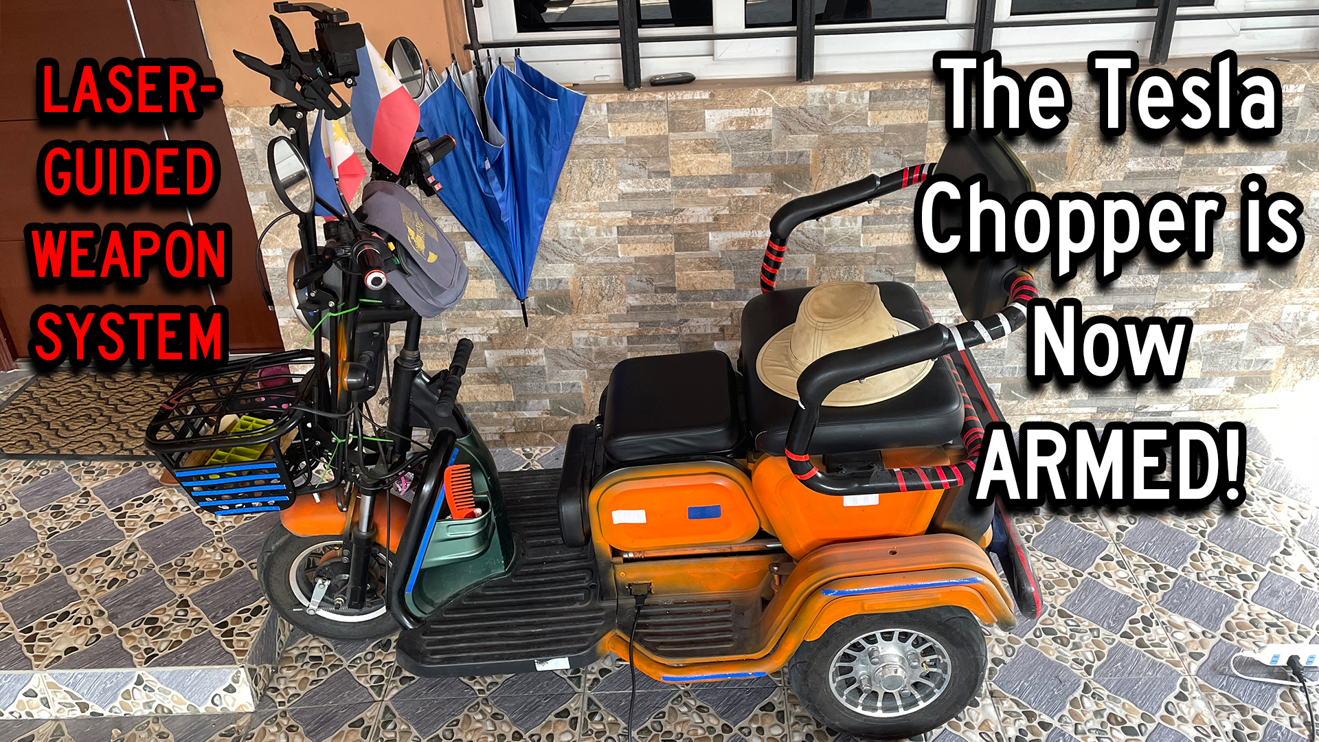 The Tesla Chopper is Now ARMED with a LASER-GUIDED WEAPON SYSTEM! Plus ...