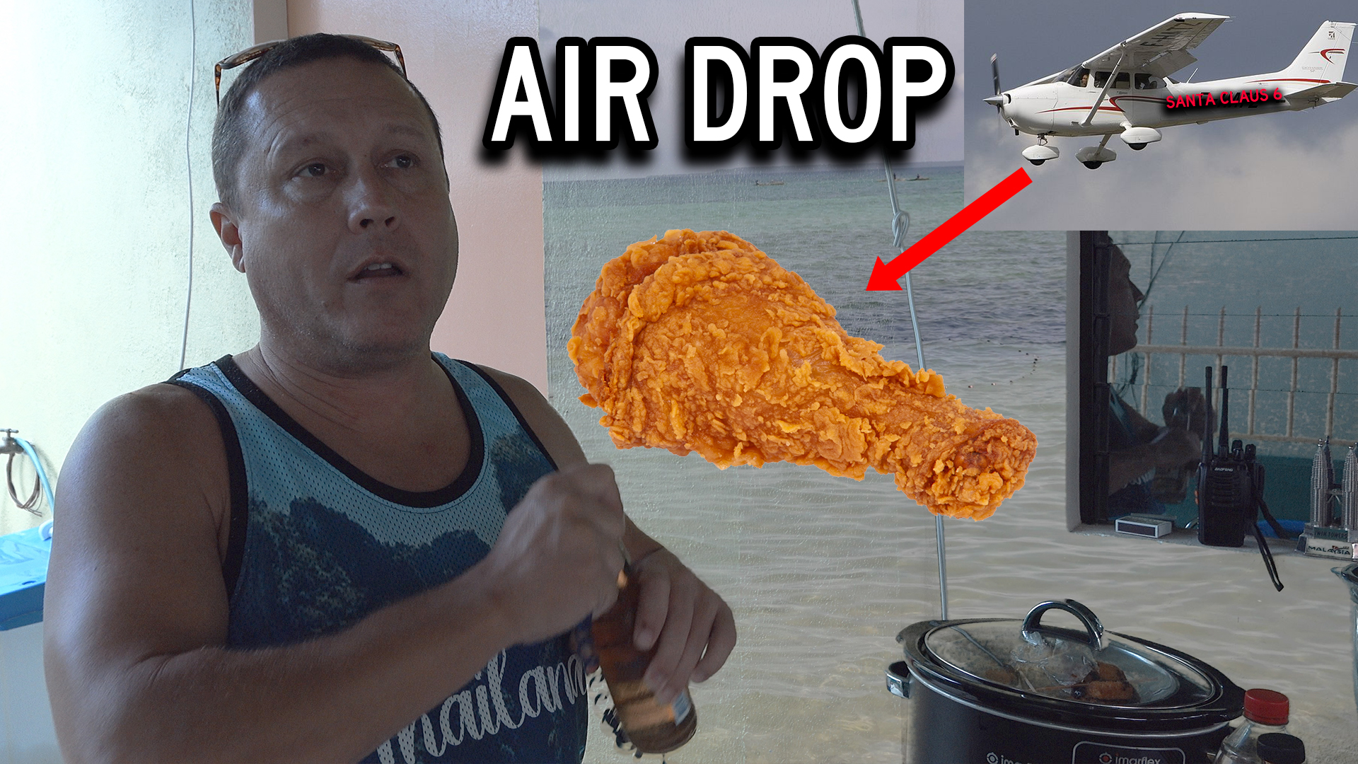 I Want To Air Drop Fried Chicken in the South China Sea