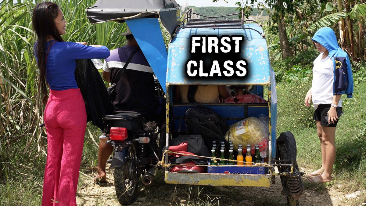 Filipinas Ride FIRST CLASS Through Sugar Cane Fields!