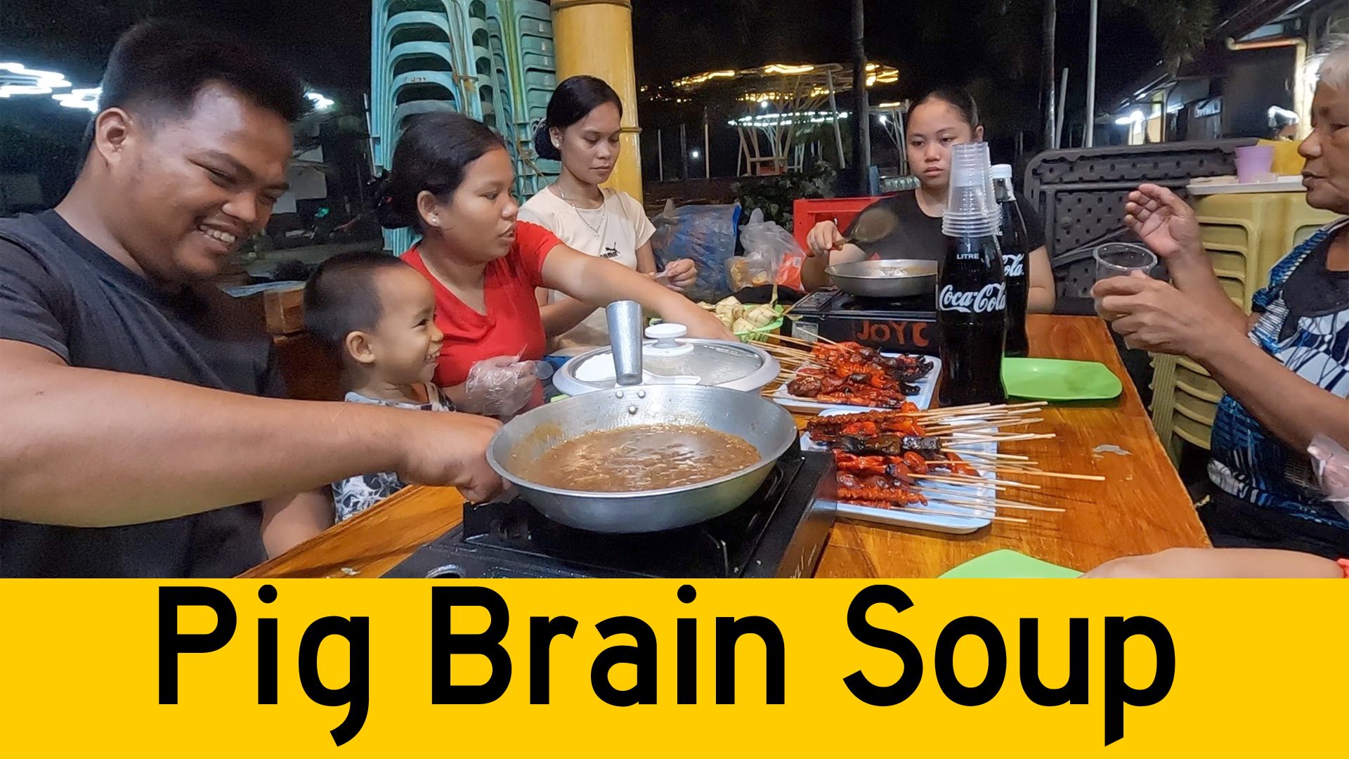 Filipinas Cook Pig's Brain Soup (AGAIN)