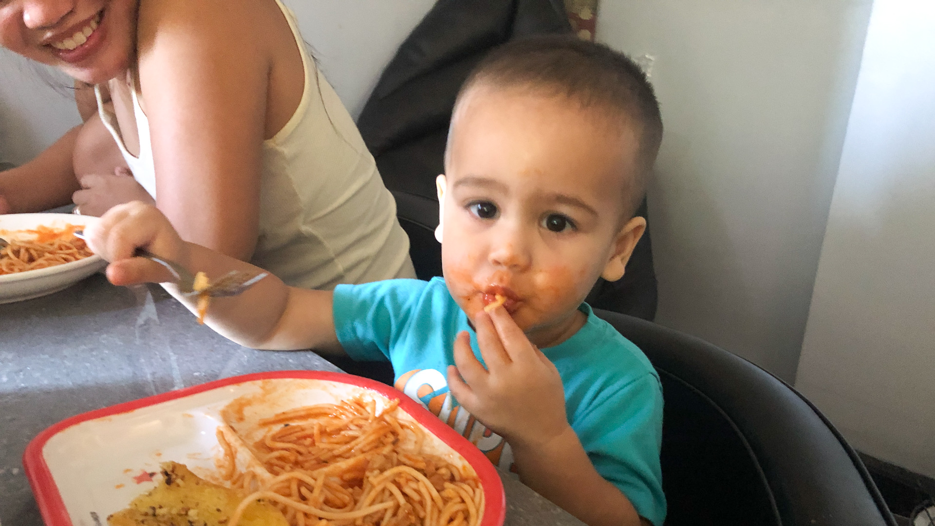 Spaghetti, Forrest G. Rides on a Dump Truck, Eggs & Lemon Hair ...