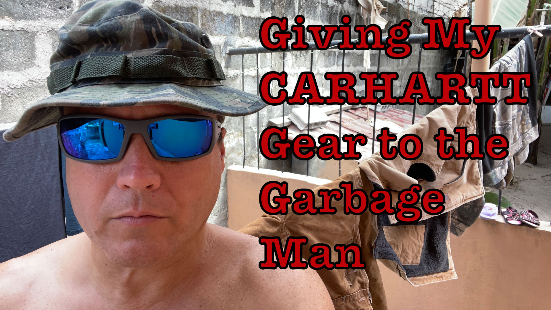Giving My Carhartt Gear to the Garbage Man. Dear CEO Mark Valade...