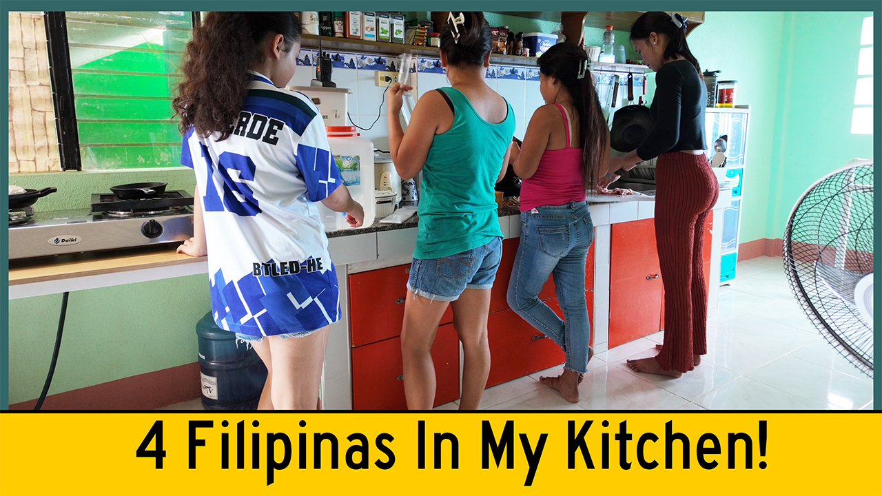 Pia Cooking Chicken Menudo, Kids Go To The Playground, & Chicken Bone 6 ...