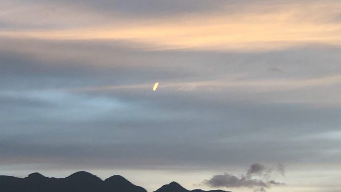 BEACHED Floating Bar and Beautiful Skies Over Subic Bay